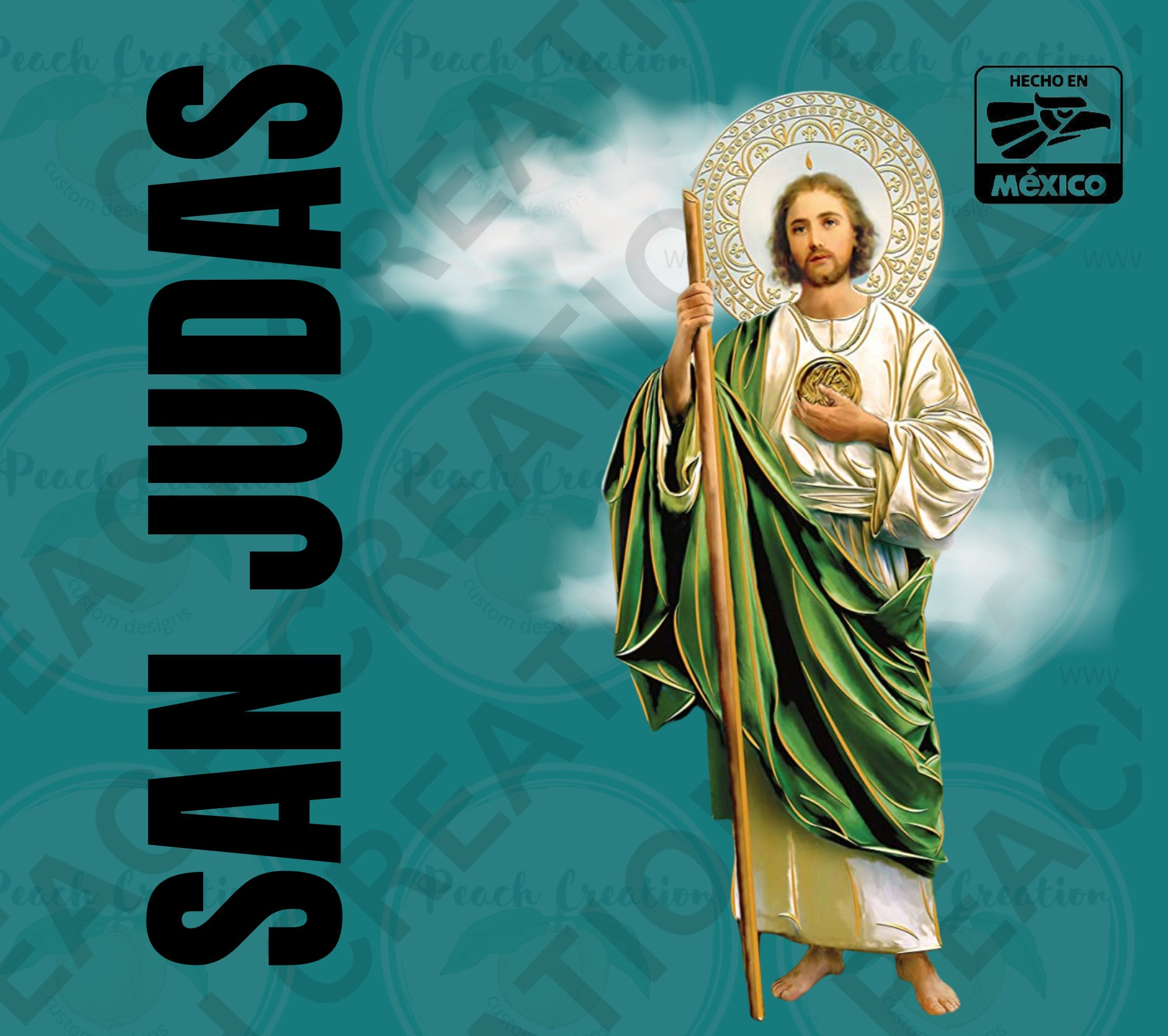 San Judas Instant Download PNG File Editable San Judas - Etsy España