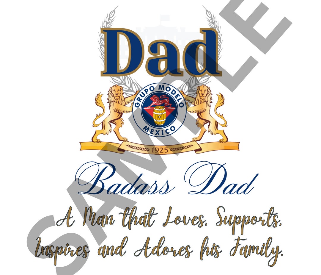 Modelo ''dad'' for Sublimation or DTF Digital File, Great for Shirts ...