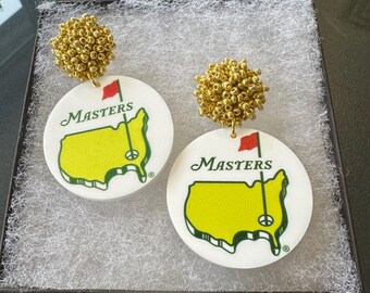 Golf Bag Earrings, Golf Club Earrings, Gift for Golf Lover, Golf Gift ...