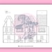 Paper House Coloring Page, Build a House DIY Paper Craft, Cut and Fold ...