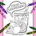 Lemonade Stand Coloring Page Digital Download, Printable Lemonade Stand ...