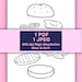 Build a Burger Coloring Page Digital Download, Printable Buger Paper ...