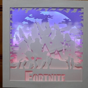 GAME - Paper Cutting Light Box Template Files - Etsy Canada