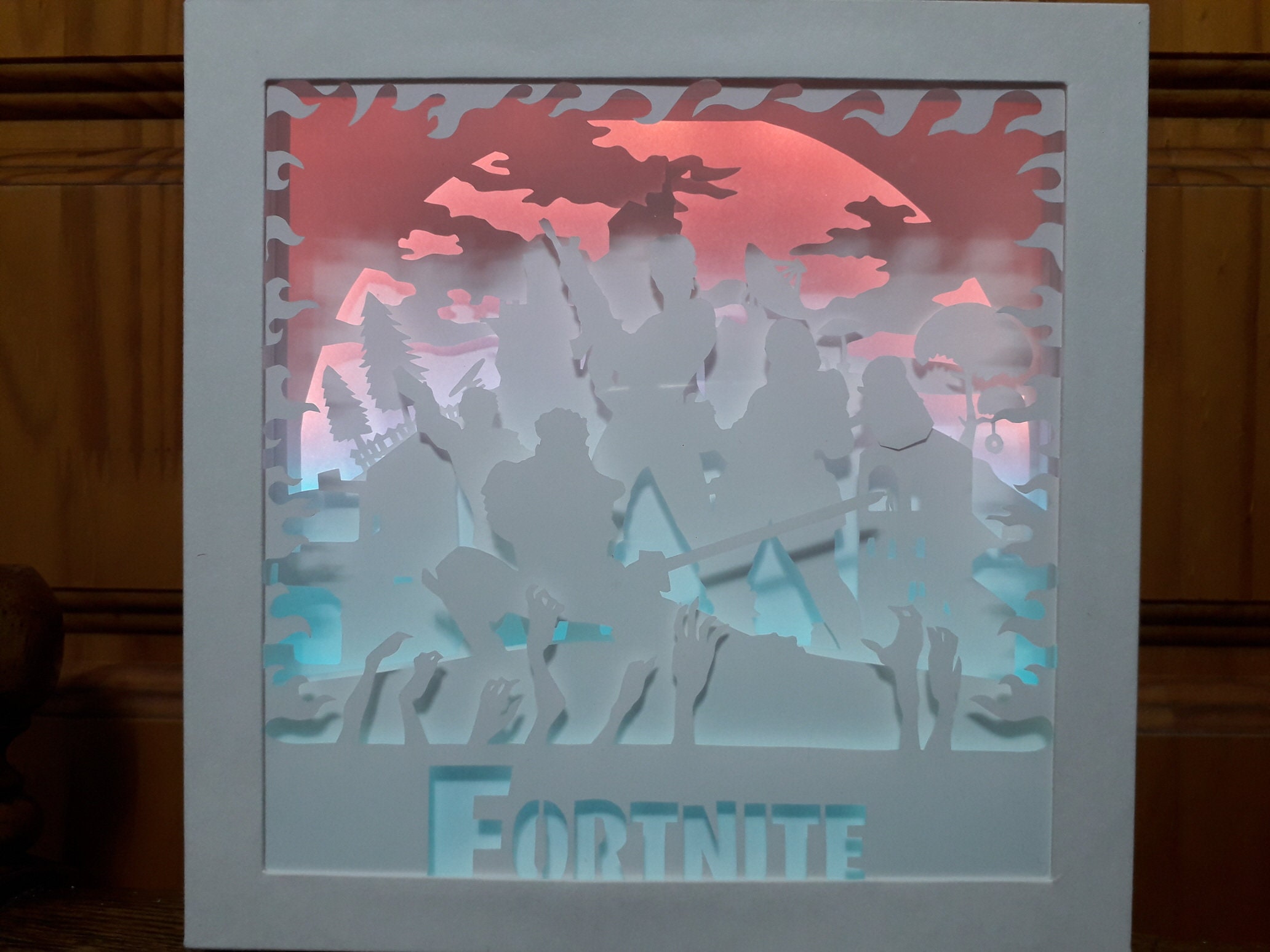 GAME Paper Cutting Light Box Template Files | Etsy Canada