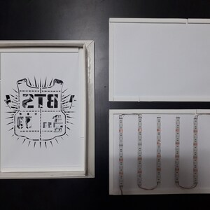 BTS - Paper Cutting Light Box Template Files - Etsy