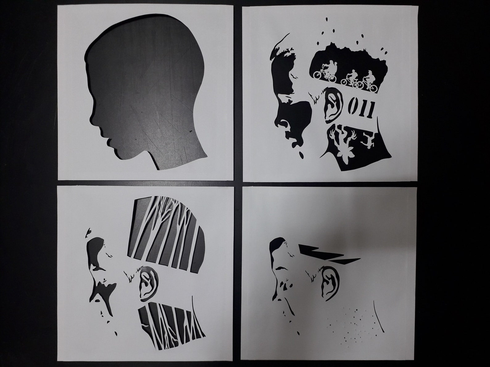 TV Movie 2 [A4, 9x9 Inch] - Paper Cutting Light Box Template Files - Etsy