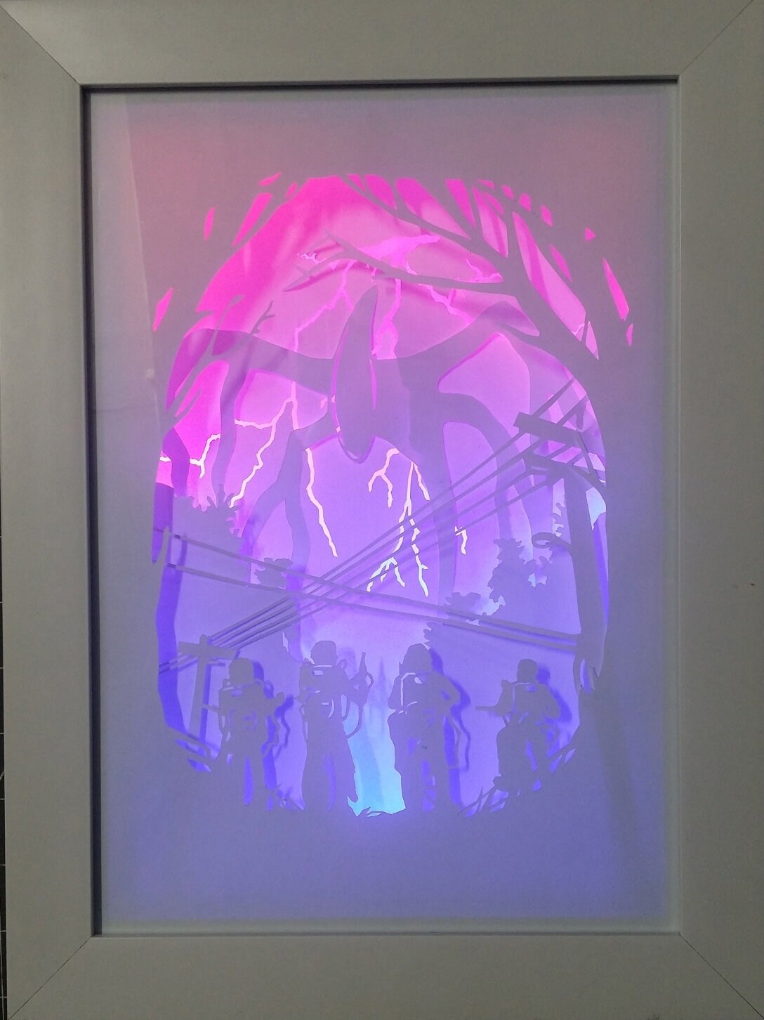 TV Movie Series 2 A4 9x9 Inch Paper Cutting Light Box | Etsy