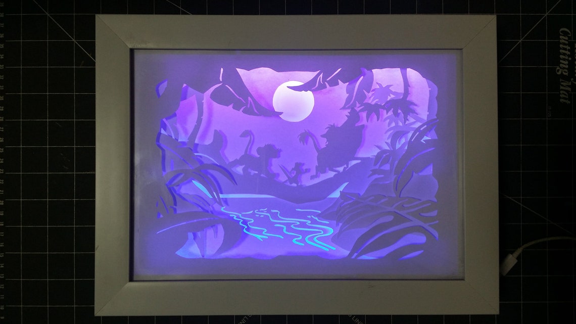 Liona4 9x9 Inch Paper Cutting Light Box Template Files | Etsy