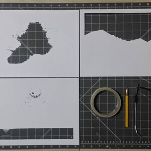 Predator[a4] - Paper Cutting Light Box Template Files - Etsy