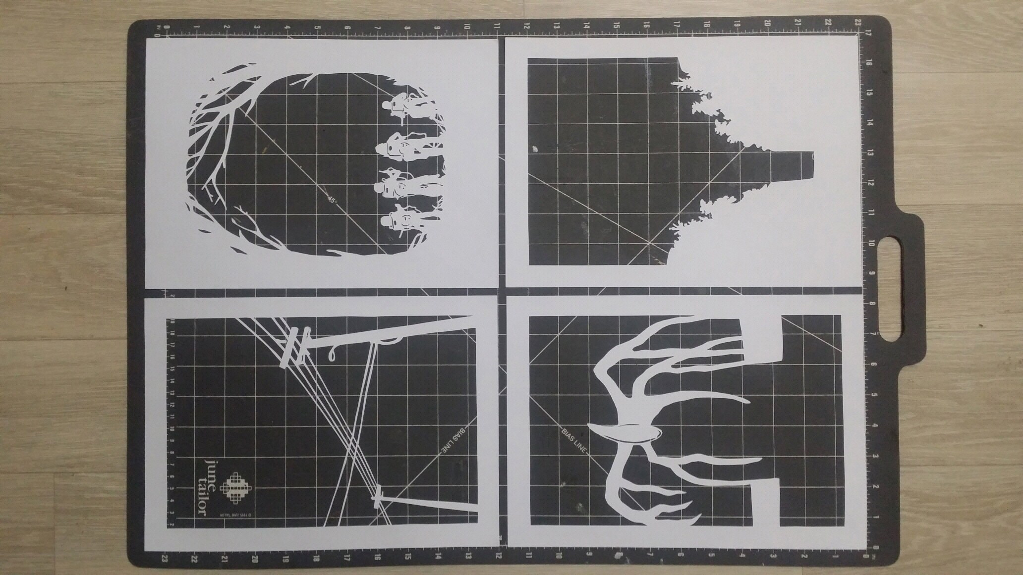 TV Movie Series 2 A4 9x9 Inch Paper Cutting Light Box | Etsy