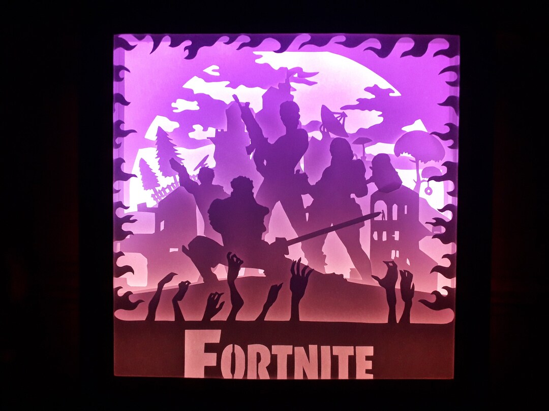 GAME - Paper Cutting Light Box Template Files - Etsy Canada