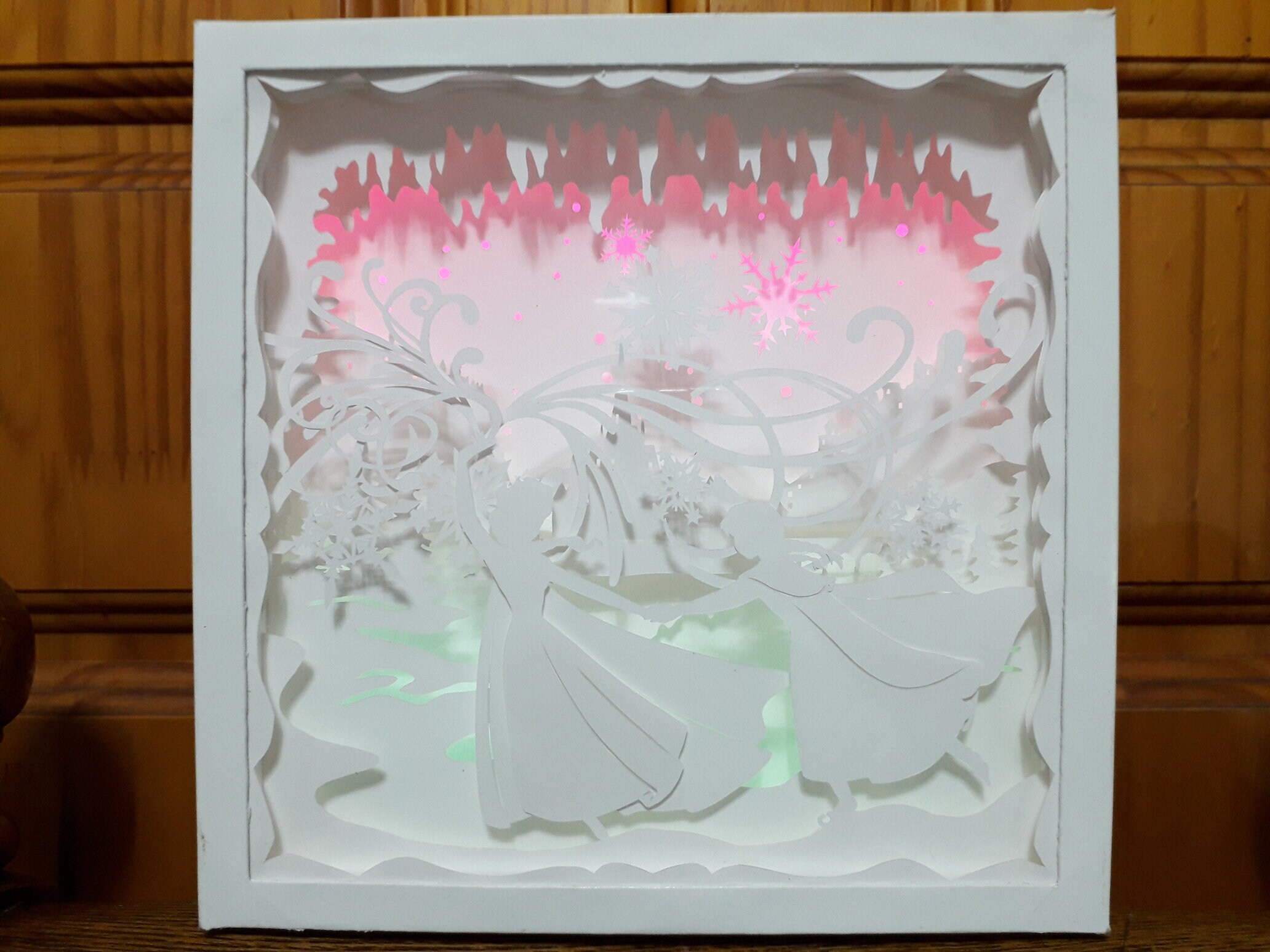 Animation 2B 9x9 Inch Paper Cutting Light Box Template - Etsy