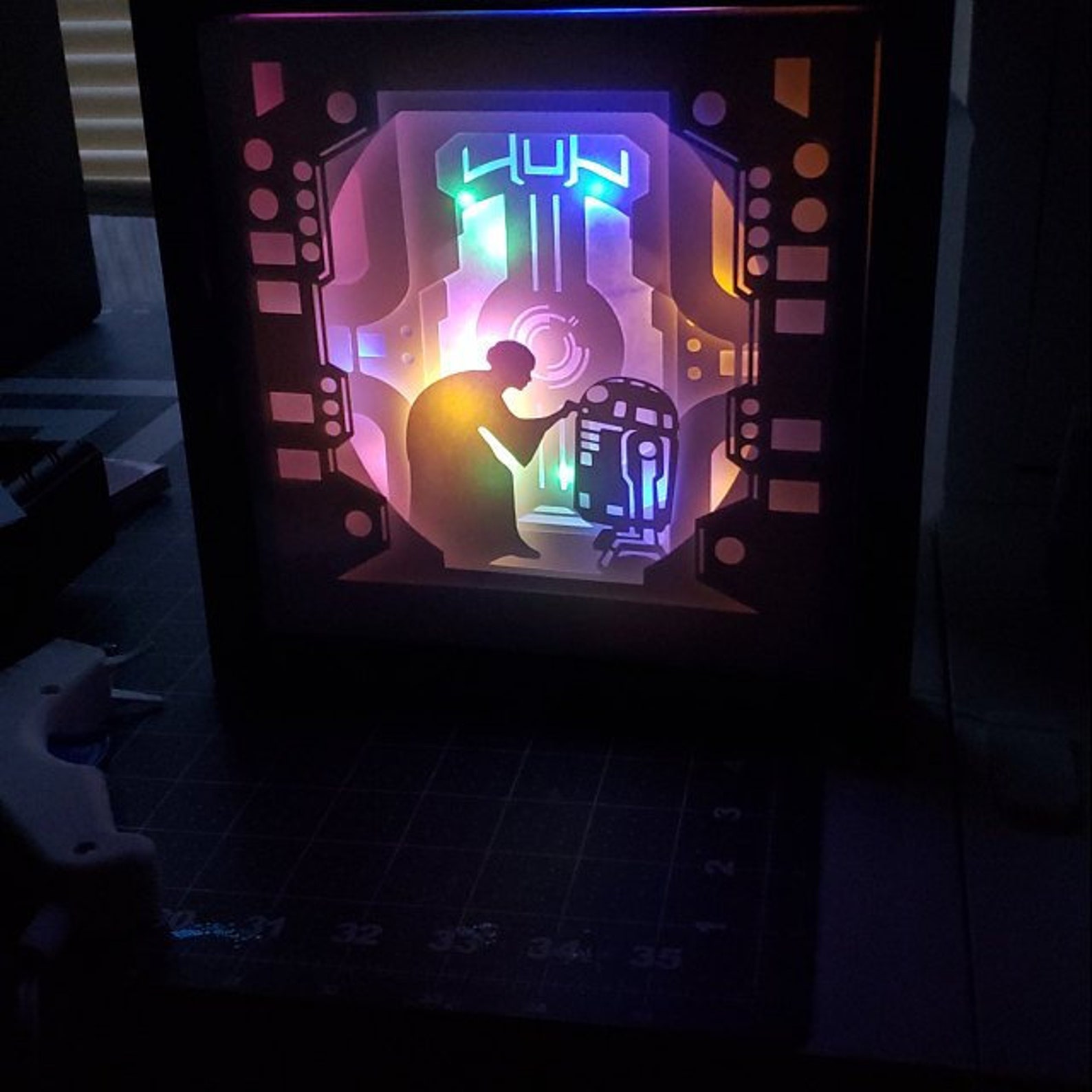 Movie Series 1B 9x9 Inch Paper Cutting Light Box Template Files - Etsy