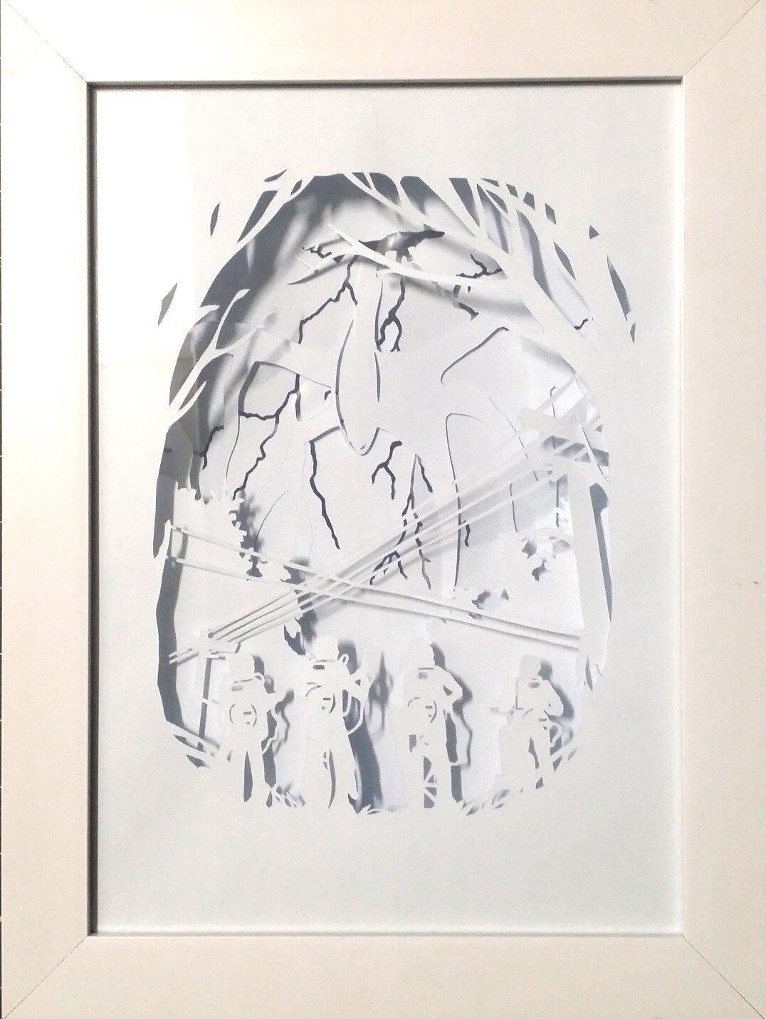 TV Movie Series 2 A4 9x9 Inch Paper Cutting Light Box | Etsy