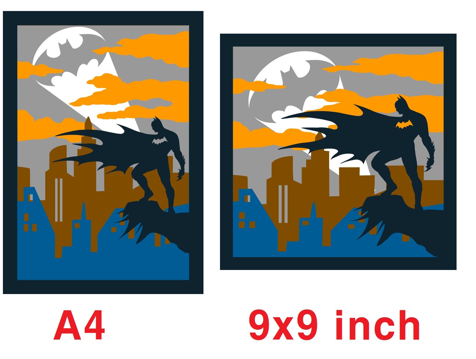 Hero Series 2A A4 9x9 Inch Paper Cutting Light Box - Etsy