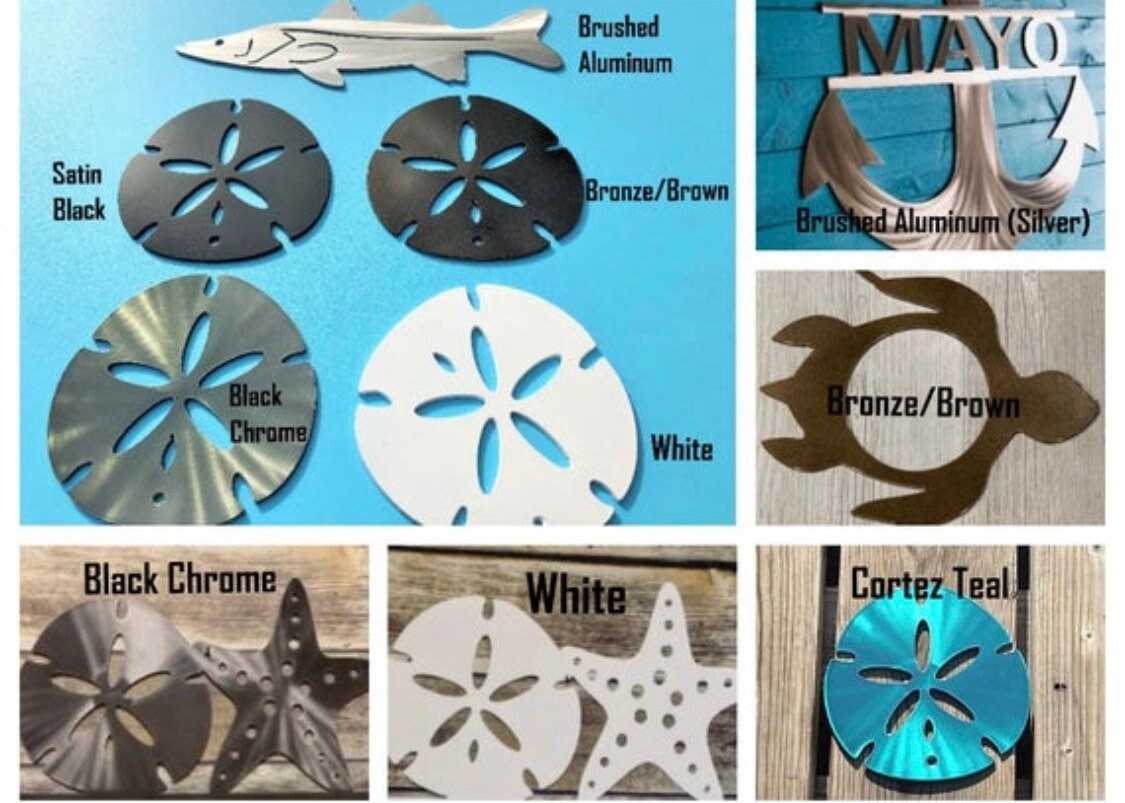 Home Sign With Sand Dollar Sizes up to 24 - Etsy