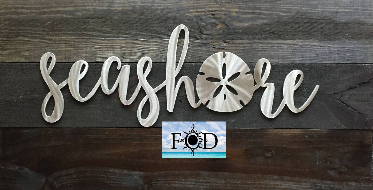 Seashore Sign 2 FT | Etsy