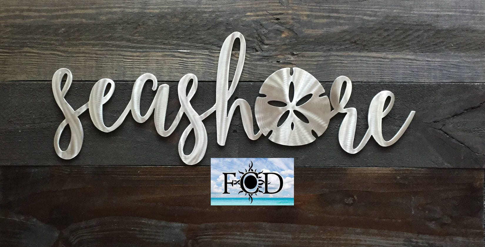 Seashore Sign 2 FT | Etsy