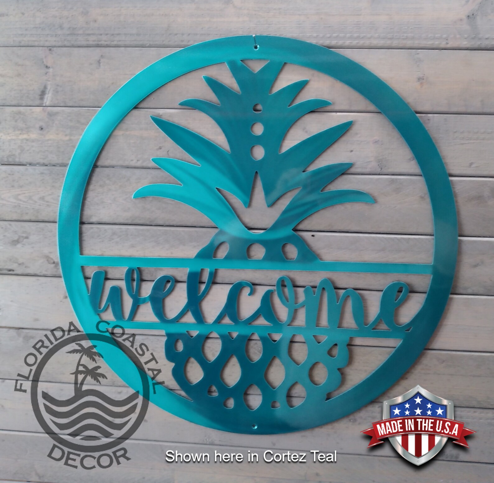 Pineapple Welcome Sign - Etsy