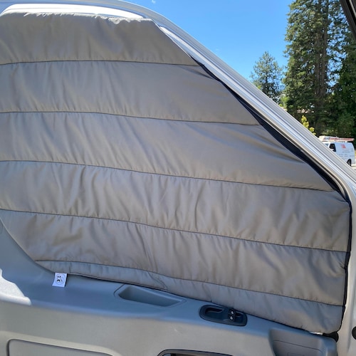 Ford Transit // Insulated Window Covers Rear Doors Campervan - Etsy