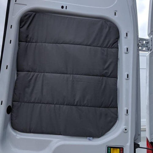 Ford Transit // Insulated Window Covers Rear Doors Campervan - Etsy