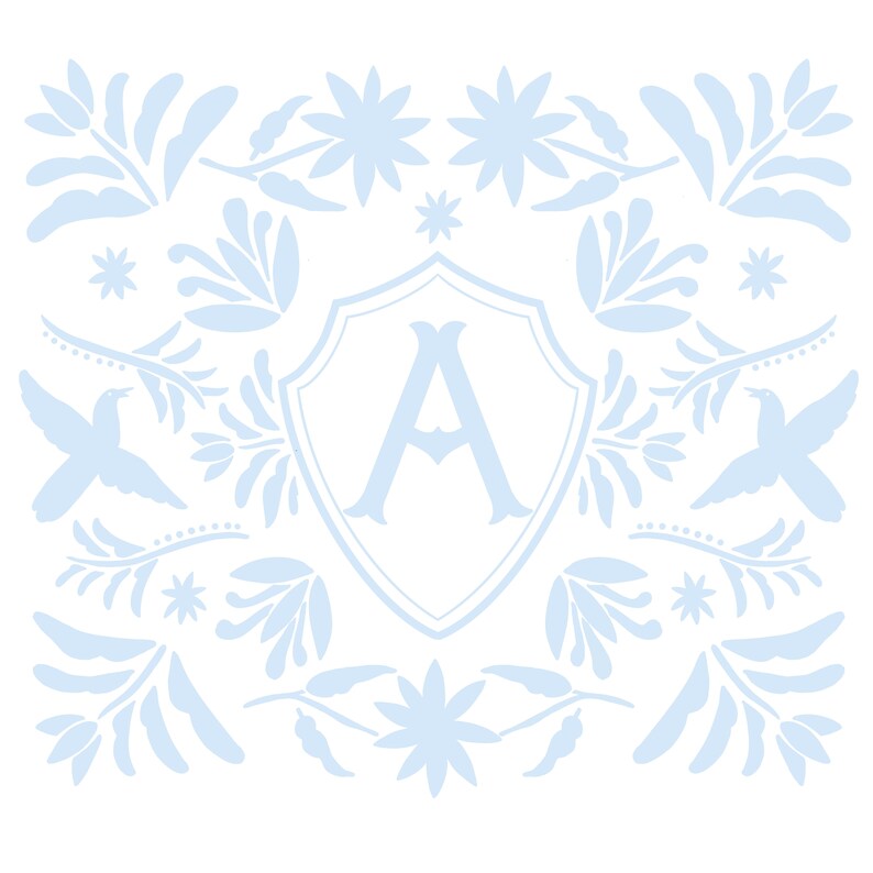 Custom Crest for Wedding Decor, Invitations or Welcome Gifts. Digital ...