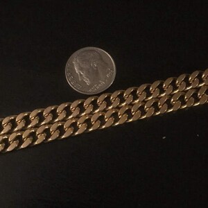 18K GP Stainless Steel 5mm Cuban Link Chain - Etsy