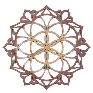 Accent Wall Art Décor Set Huge Indian Mandala Set Large - Etsy