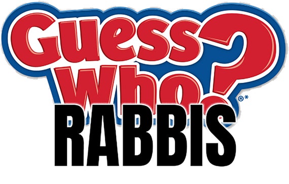 Jewish Themed Rabbinic Guess Who Game Printouts - Etsy