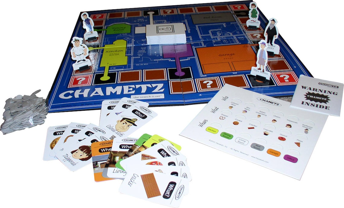 Chametz Passover Game: Jewish Mystery for Shabbat & Yom Tov - Etsy