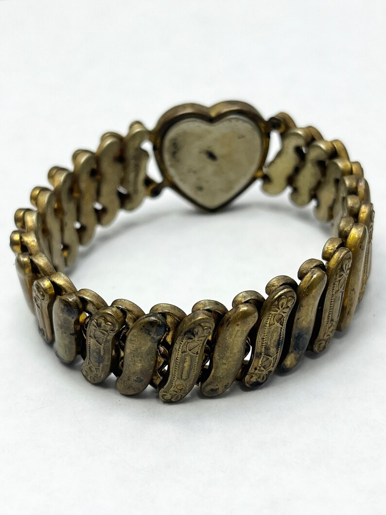 Vintage Sweetheart Heart Expansion Bracelet - Etsy