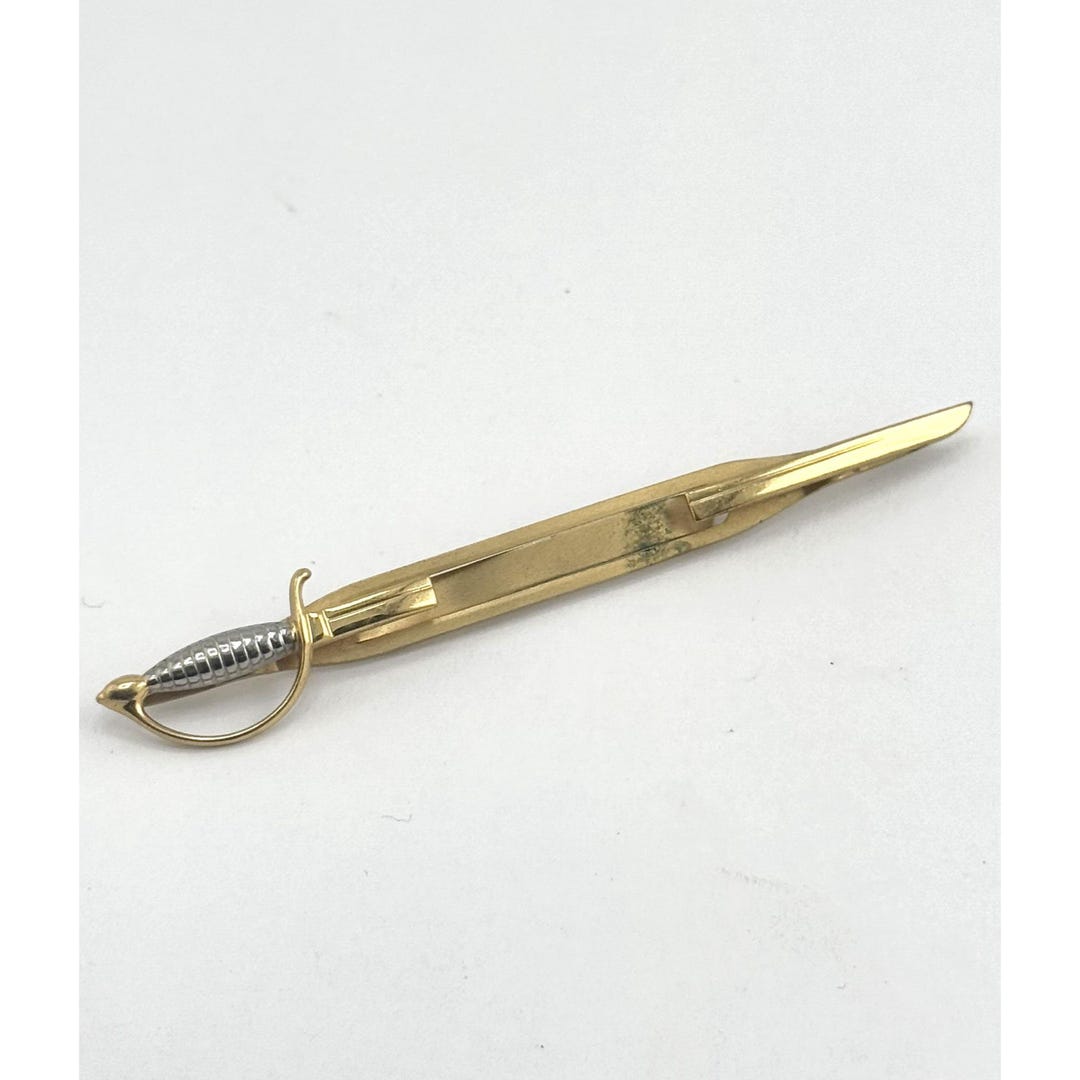 Vintage Swank Sword Tie Clip - Etsy
