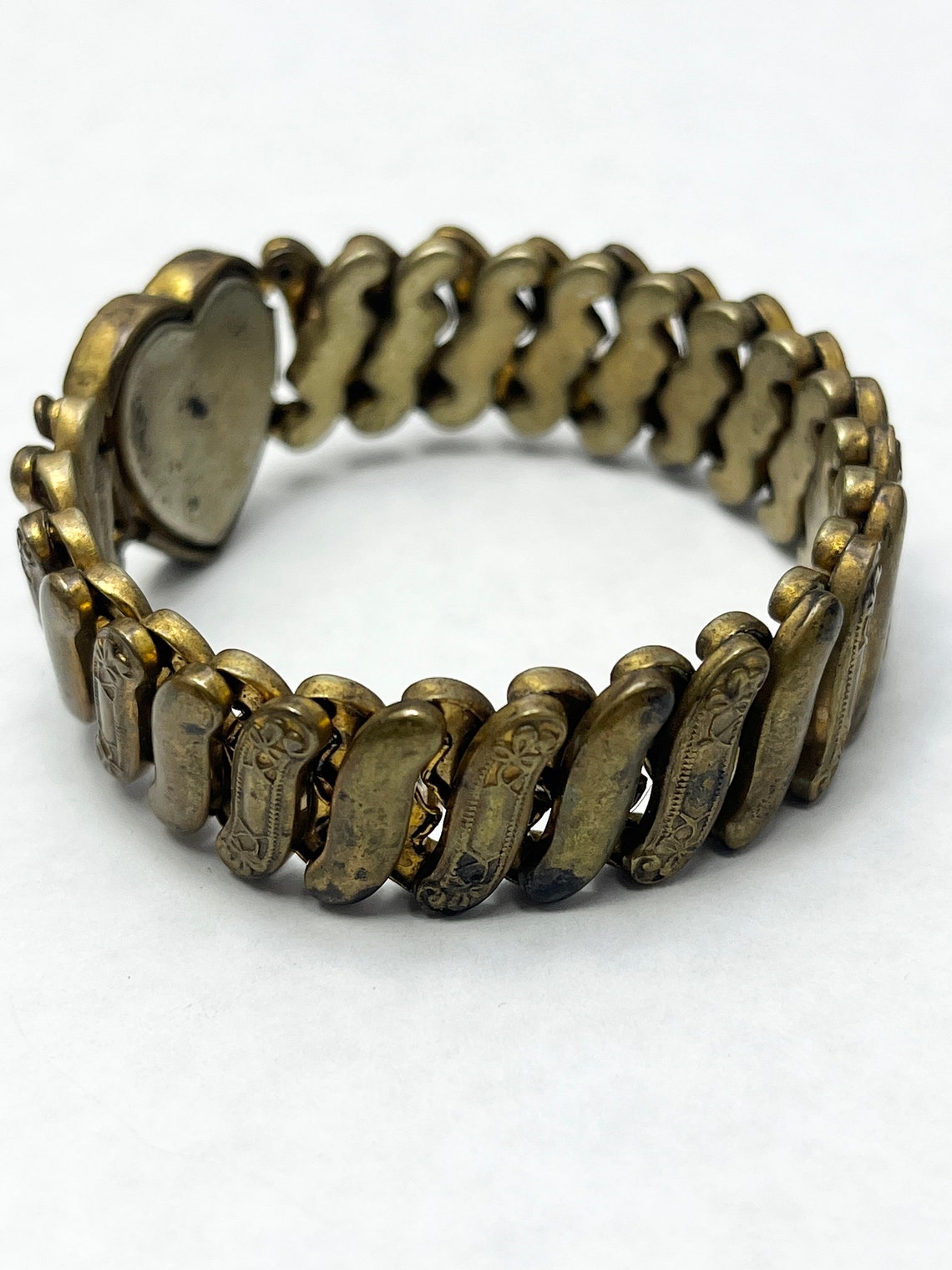 Vintage Sweetheart Heart Expansion Bracelet - Etsy