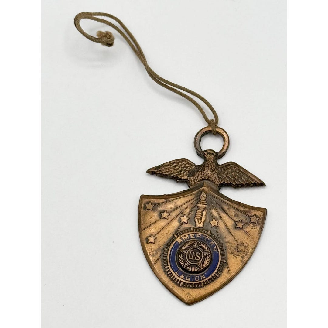 1922 Antique American Legion Pin Medal WILLIAMSPORT PA - Etsy
