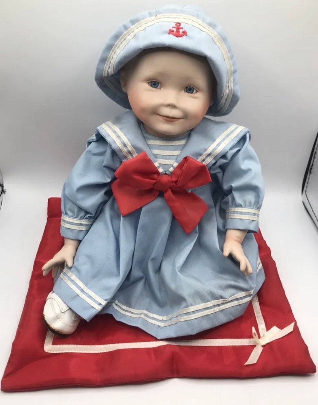 Ashton Drake Amanda the Sailor Porcelain Doll Yolanda Bello - Etsy