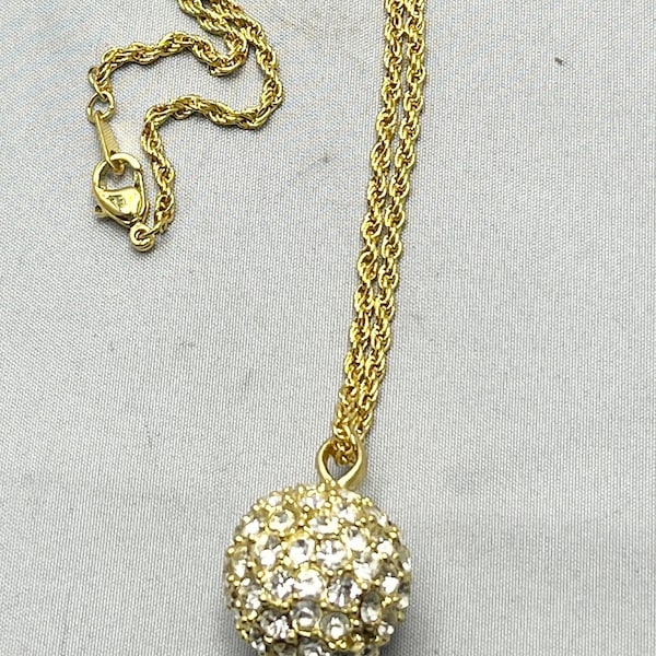 Rhinestone Ball - Etsy