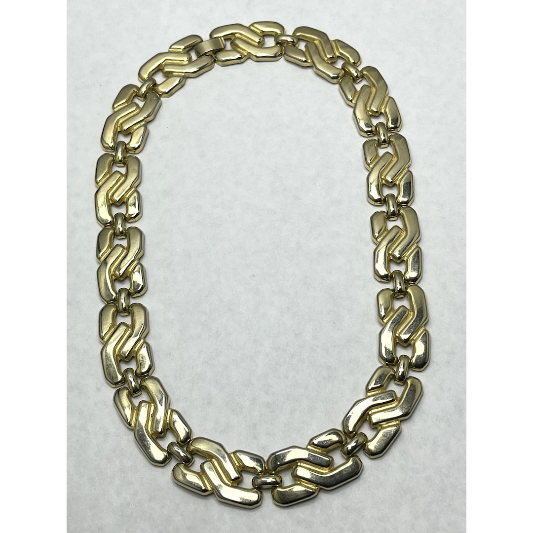 Vintage Gold Chain Necklace - Etsy