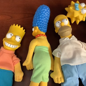 Vintage Simpson Family Dolls Set 1990 - Etsy