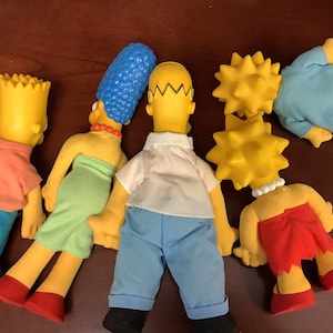 Vintage Simpson Family Dolls Set 1990 - Etsy