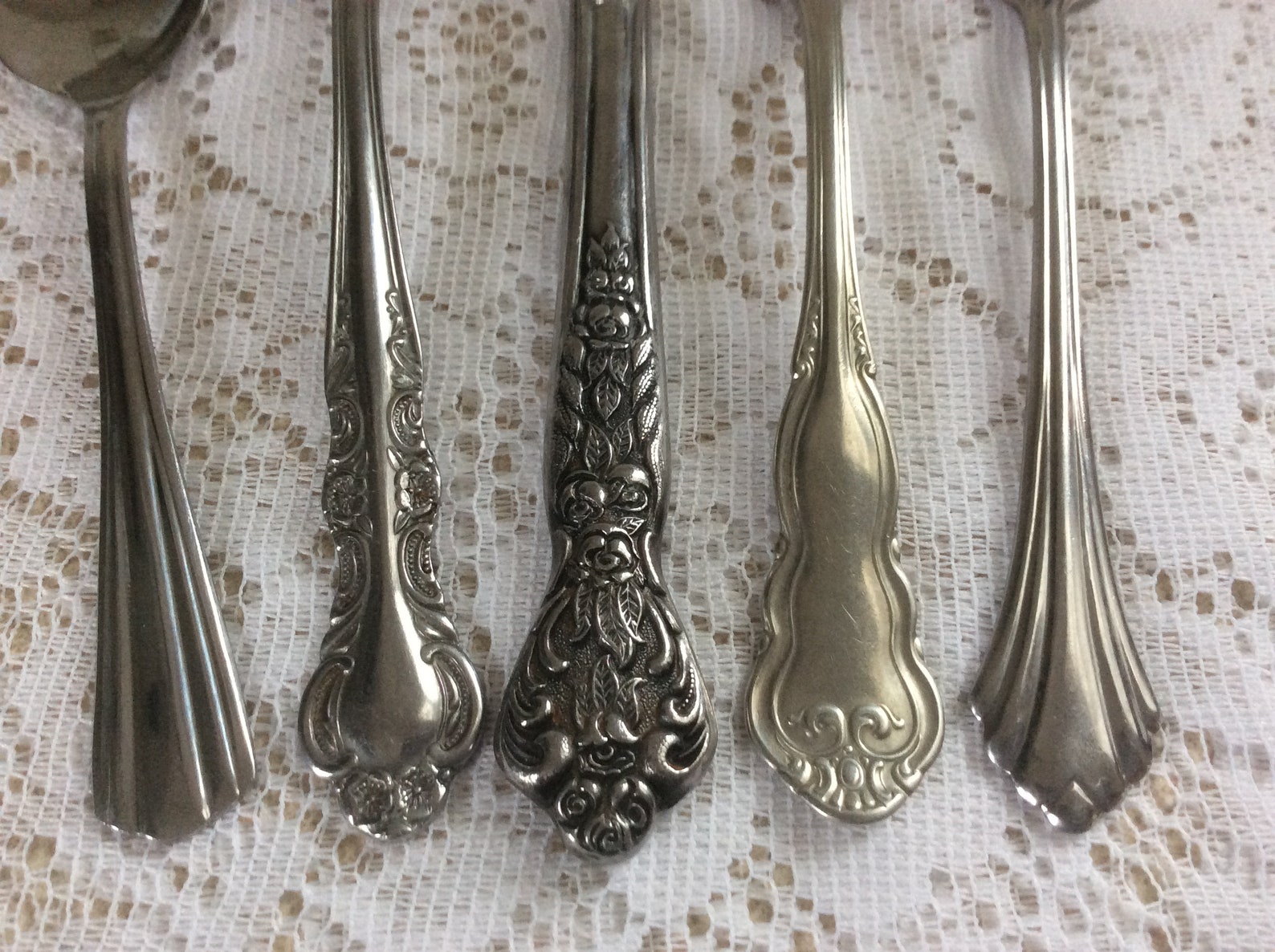 Vintage Mismatched Flatware Silverware Stainless Set - Etsy