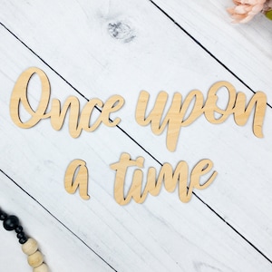 Once Upon A Time, Classroom Wooden Sign, Reading Corner, Elementary ...