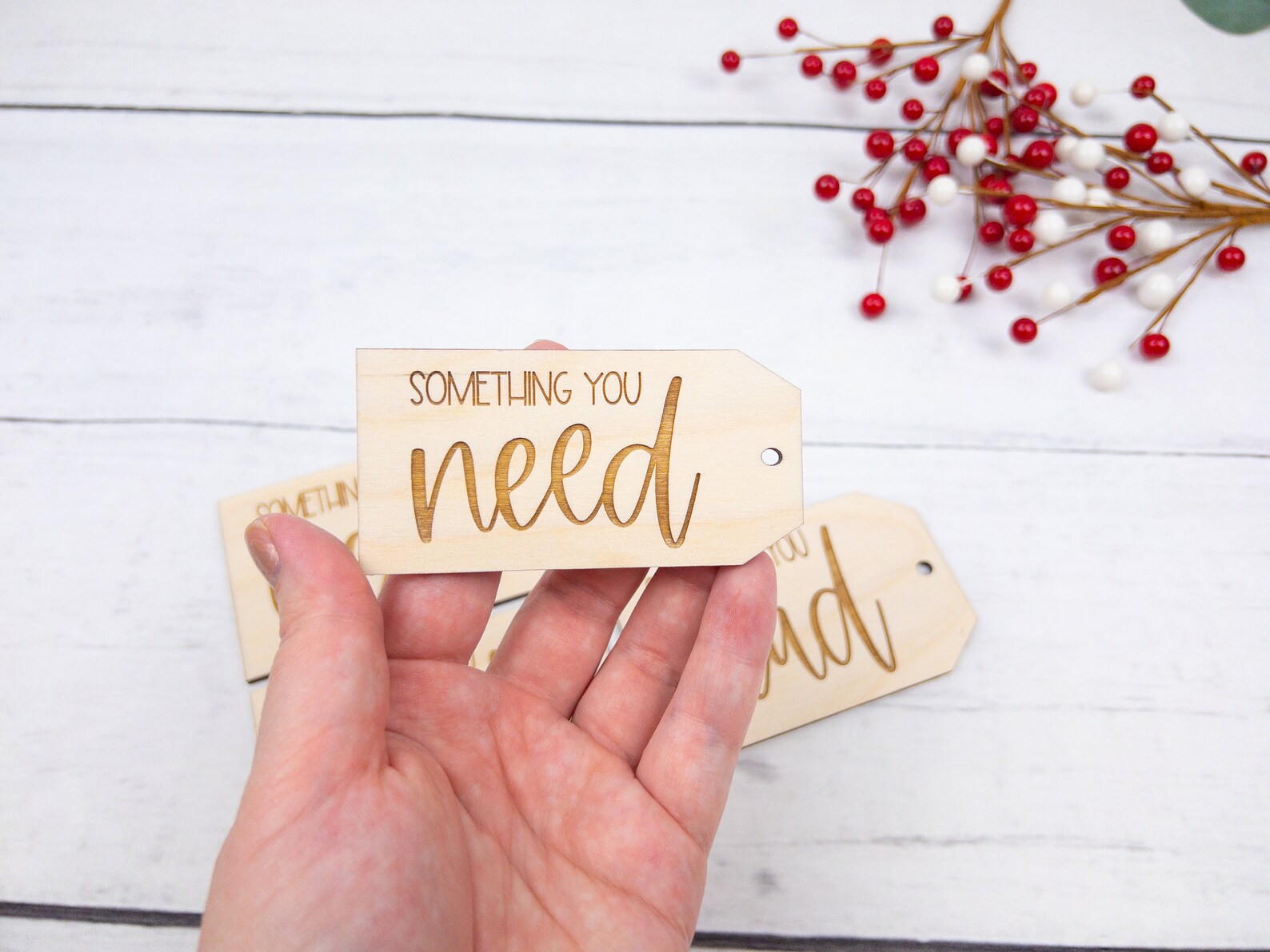 Something You Wear Need Want Read Tags, Wood Christmas Gift Tags ...