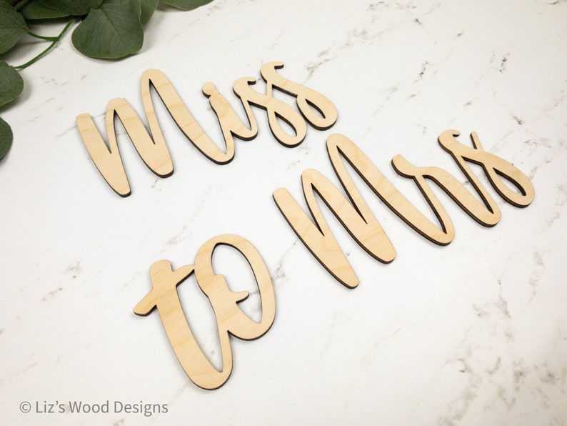 Miss To Mrs Sign Miss To Mrs Backdrop Bridal Shower Wood | Etsy
