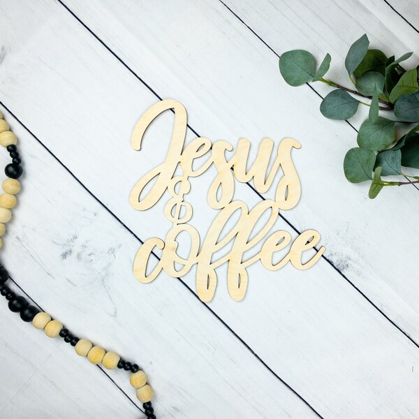 Jesus and Coffee - Etsy