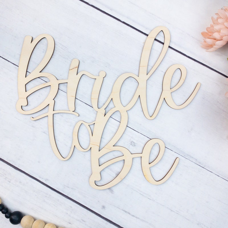 Bride to Be Wood Sign - Etsy