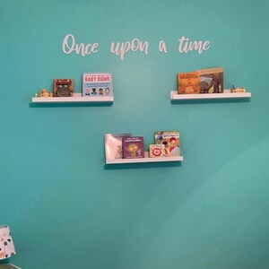 Once Upon A Time, Classroom Wooden Sign, Reading Corner, Elementary ...
