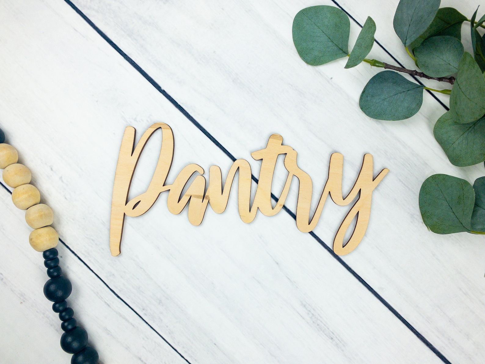 Pantry Wood Sign Kitchen Wall Decor Modern Farmhouse Pantry - Etsy