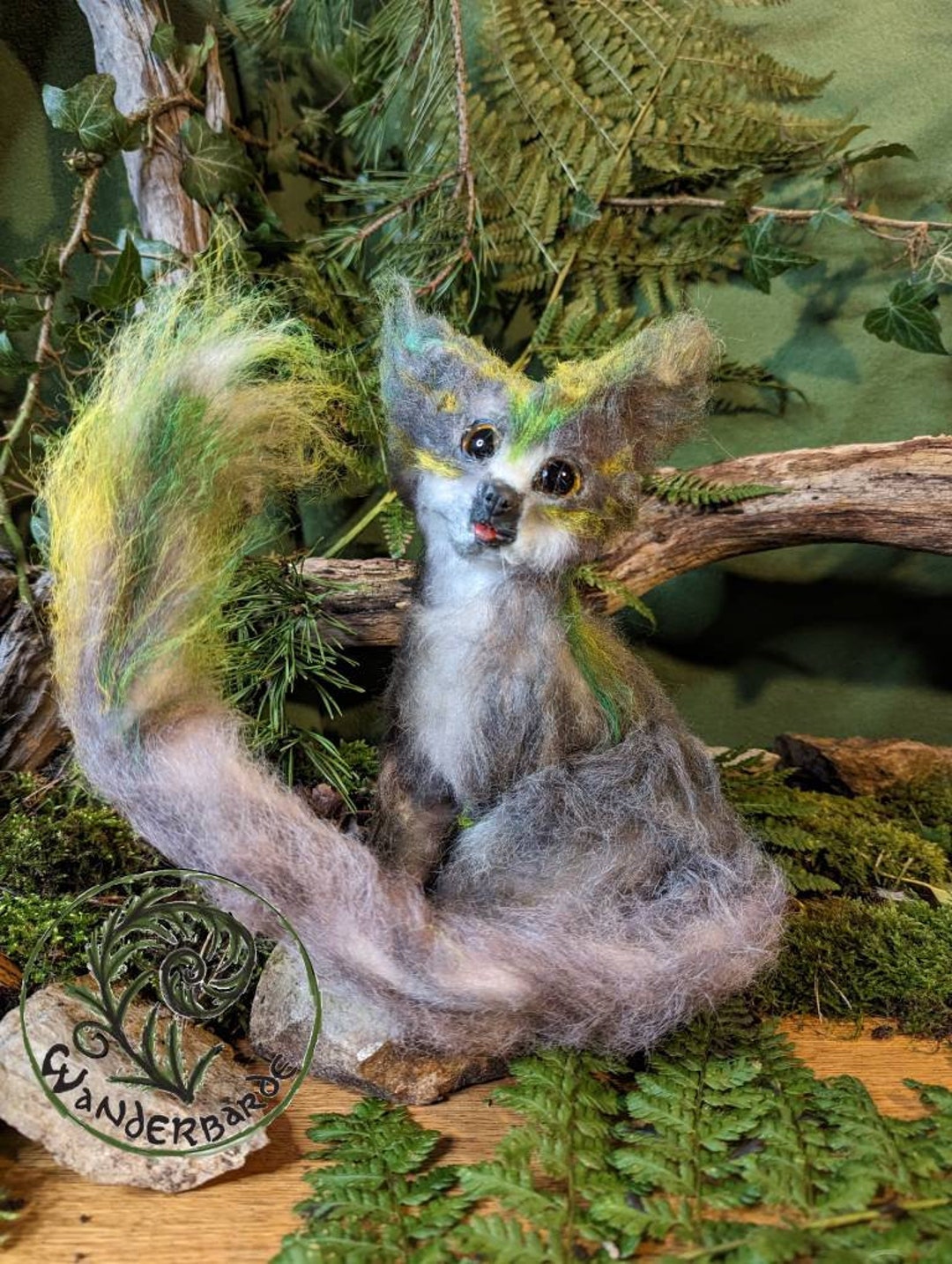 Cute Fantasy Creature Magical Nature Creature - Etsy