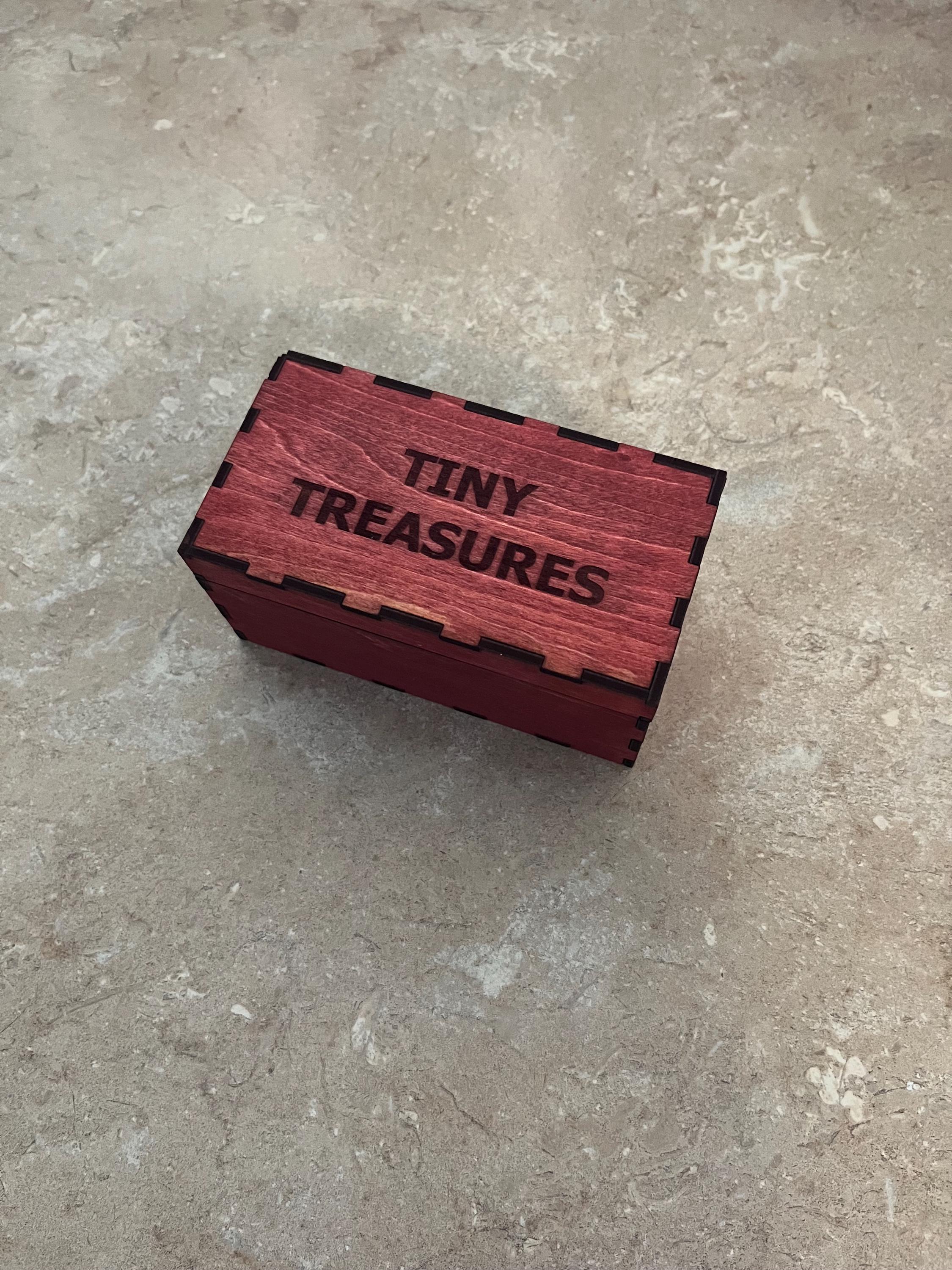 Custom Laser-cut Basswood Box - Personalized Jewelry, Dice, or Card Box ...