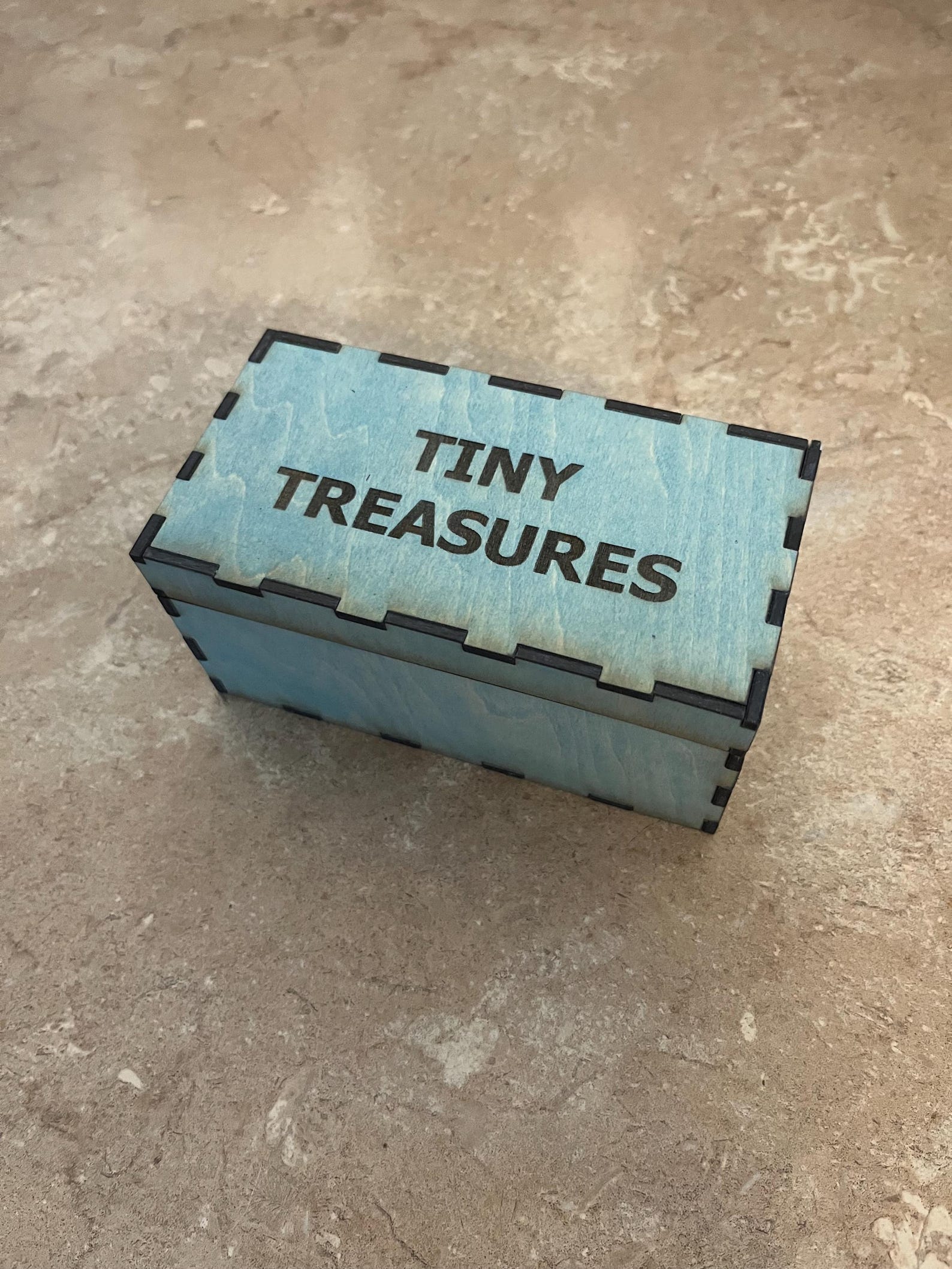 Custom Laser-cut Basswood Box - Personalized Jewelry, Dice, or Card Box ...